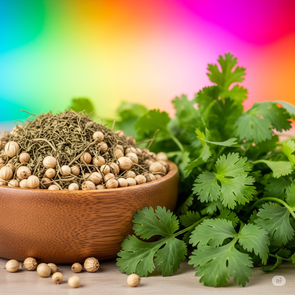 Dhaniya (Coriander) – Green And Dry | By Madhu Savara - Spoonful Of ...